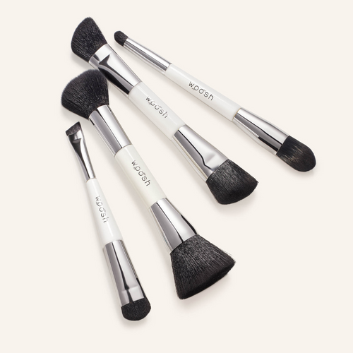The Essential Dual Ended Makeup Brush Set | Woosh Beauty