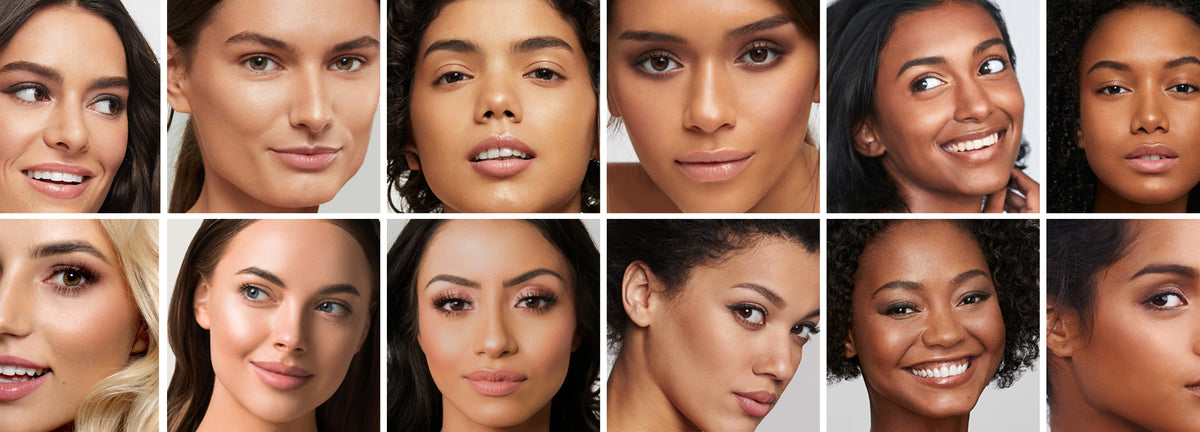 Shade Finder - Six Makeup Palette Shades – Woosh Beauty