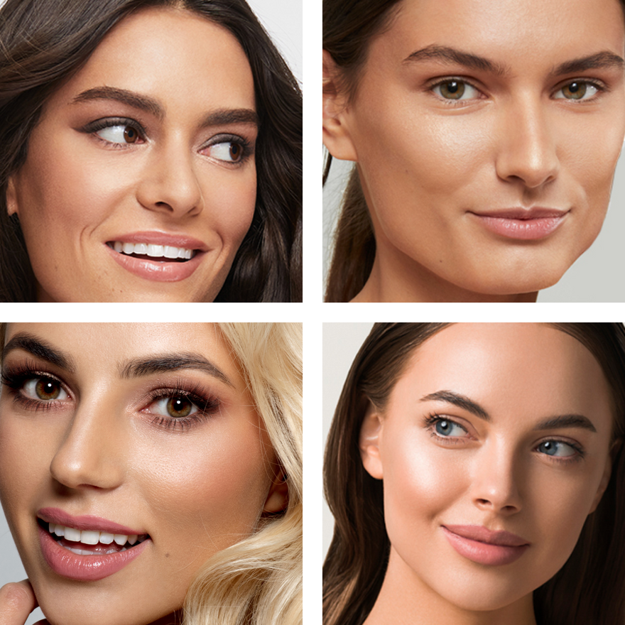 Shade Finder - Six Makeup Palette Shades – Woosh Beauty