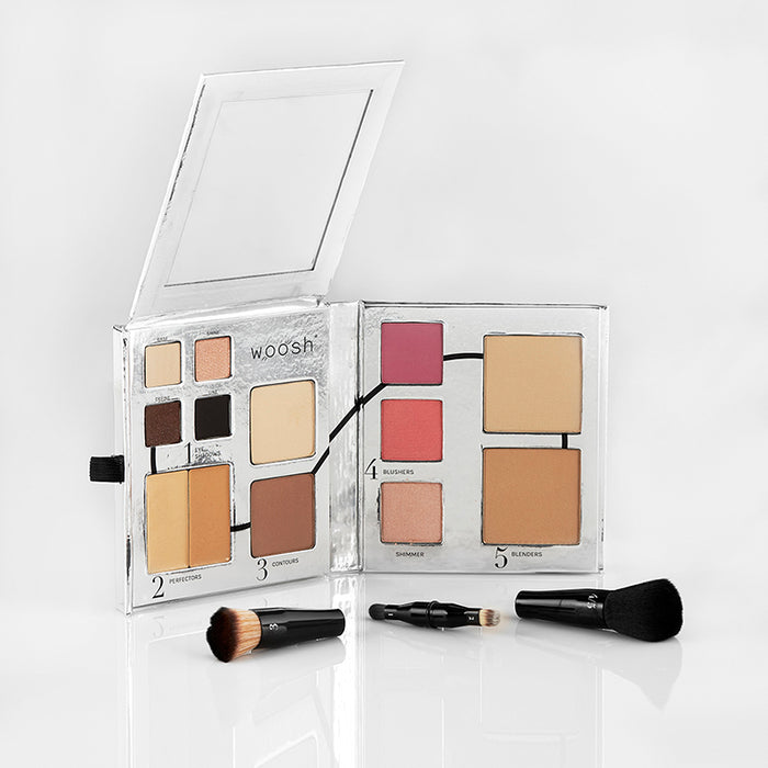Secret Brush | 4-in-1 Nesting Makeup Brushes | Woosh Beauty